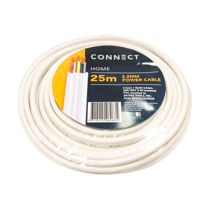Olex 2.5mm x 25m Nexans 2 Cores And Earth Cable - Bunnings Australia