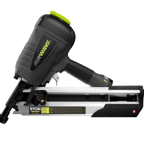 Ryobi Airwave Clipped Head Air Framing Nailer - Bunnings Australia