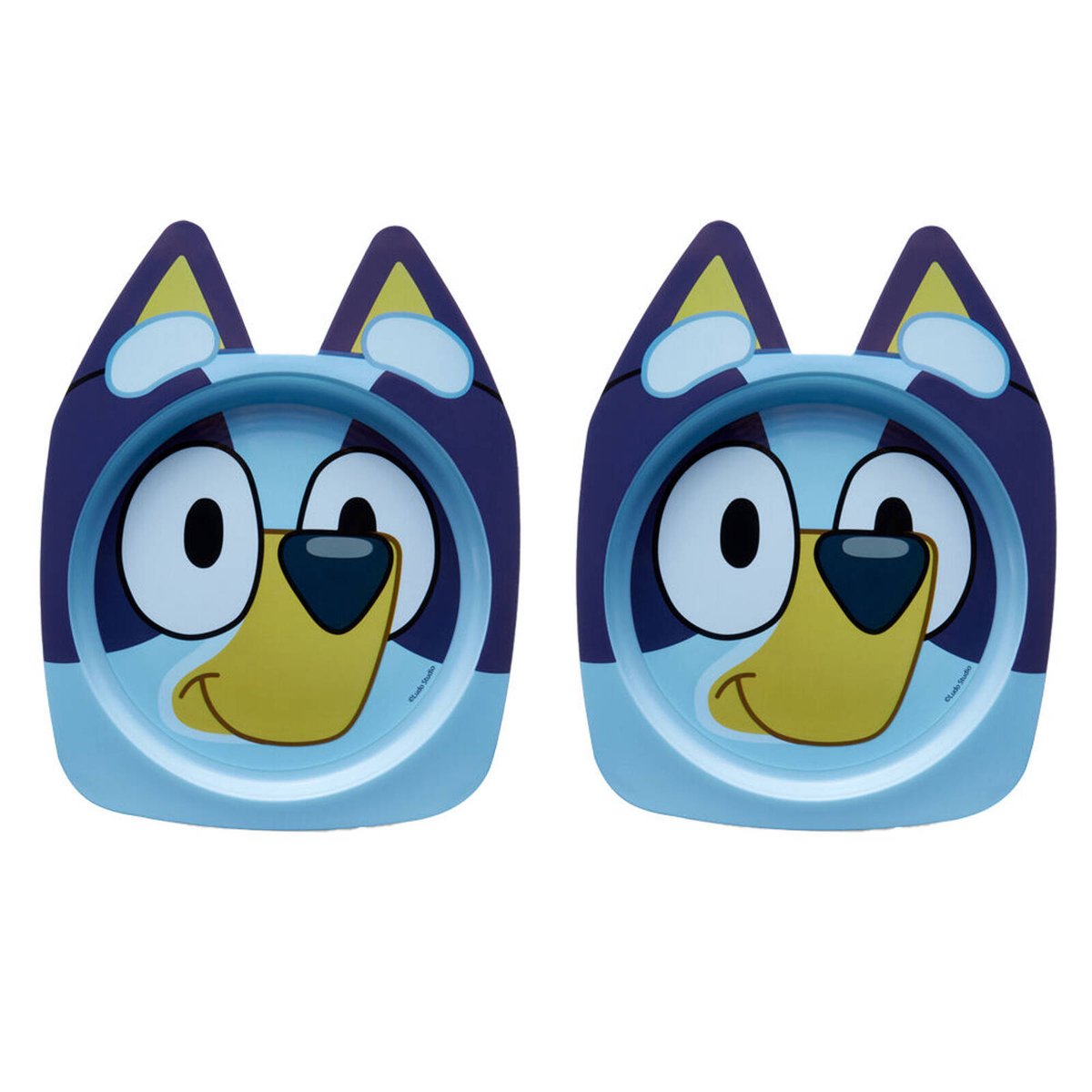 2PK The First Years Bluey Character Children's Plate with Suction Base ...