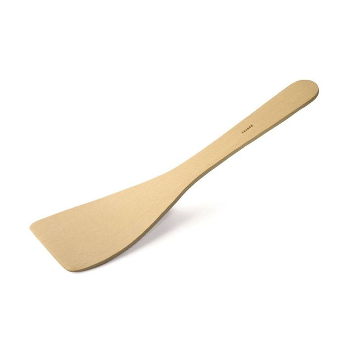 Euroline 30cm Wooden Curved Spatula Cooking Utensil - Beige - Bunnings ...