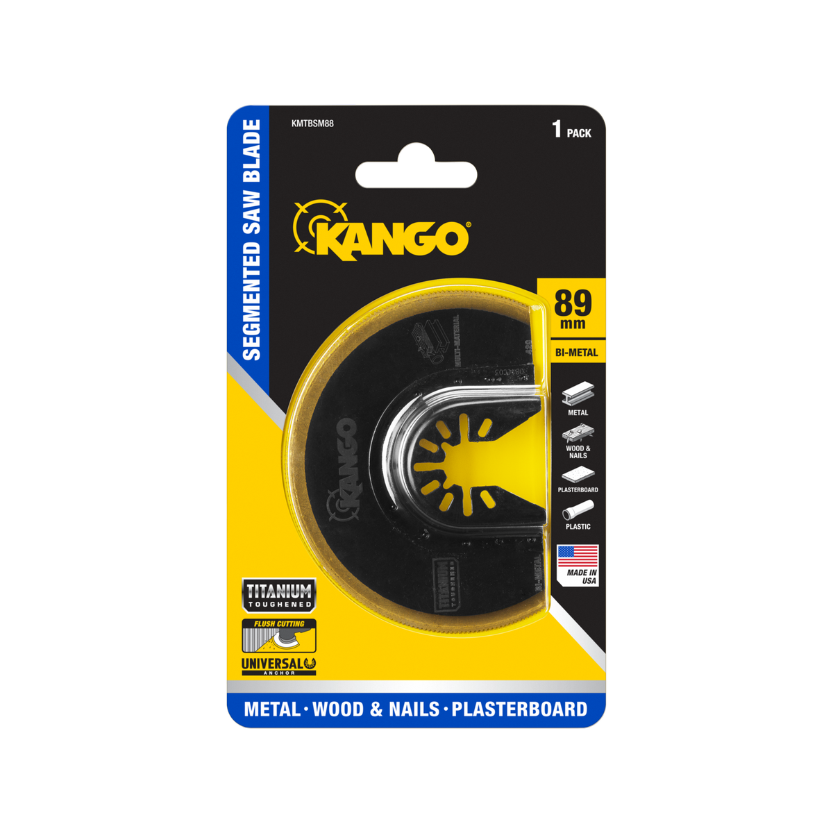 Kango 89mm Bi-Metal Segmented Saw Multi Tool Blade - Bunnings New Zealand