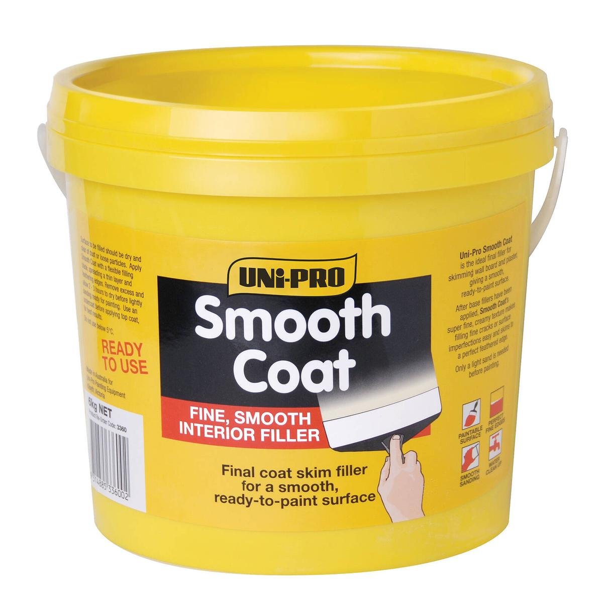UNi-PRO 6kg Smooth Coat Skim Filler - Bunnings Australia