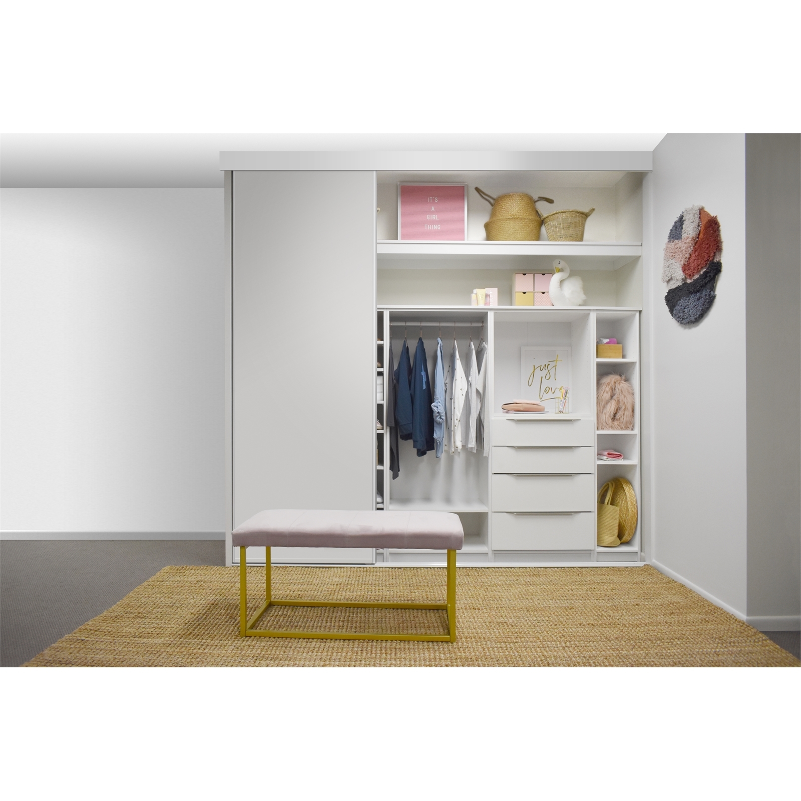 3 door cupboard bunnings store