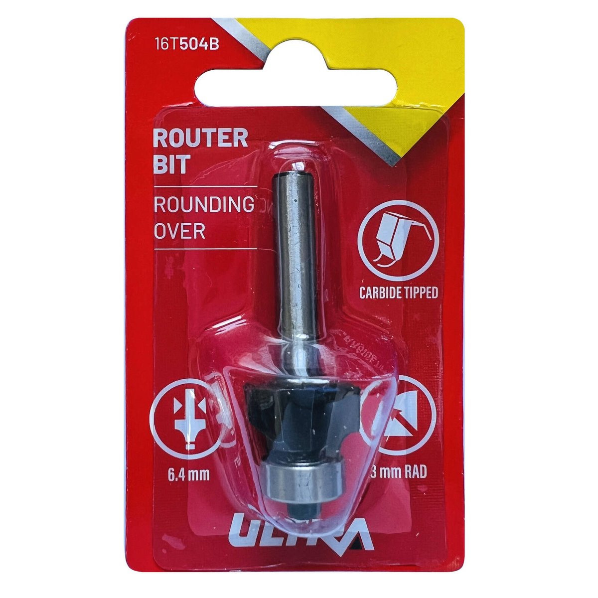 Ultra 3mm Radius Rounding Over Router Bit - Bunnings Australia