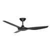 ThreeSixty 132cm Black 3 Blade DC Delta Ceiling Fan - Bunnings Australia