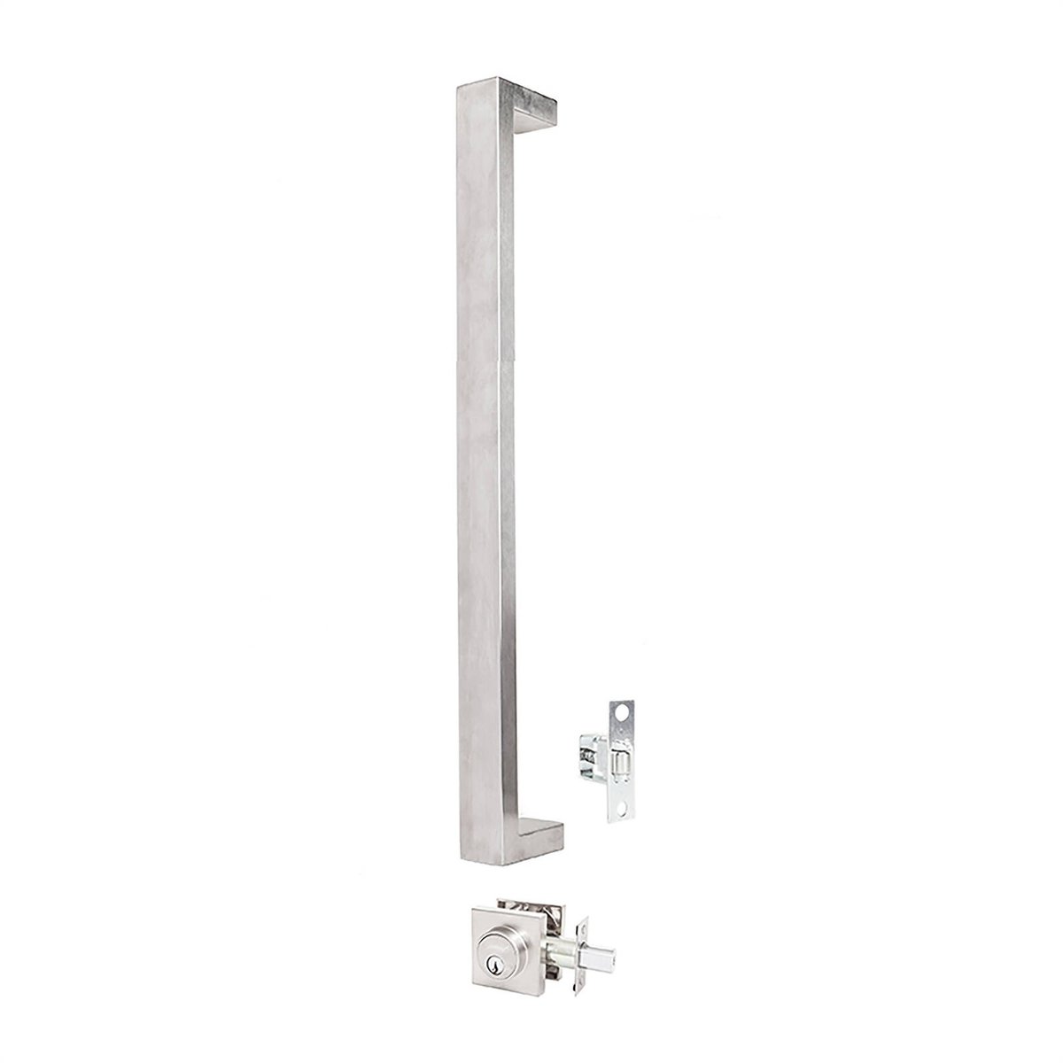 Gainsborough 600mm Stainless Steel G4 Series Keyed Oblong Pull Handle ...