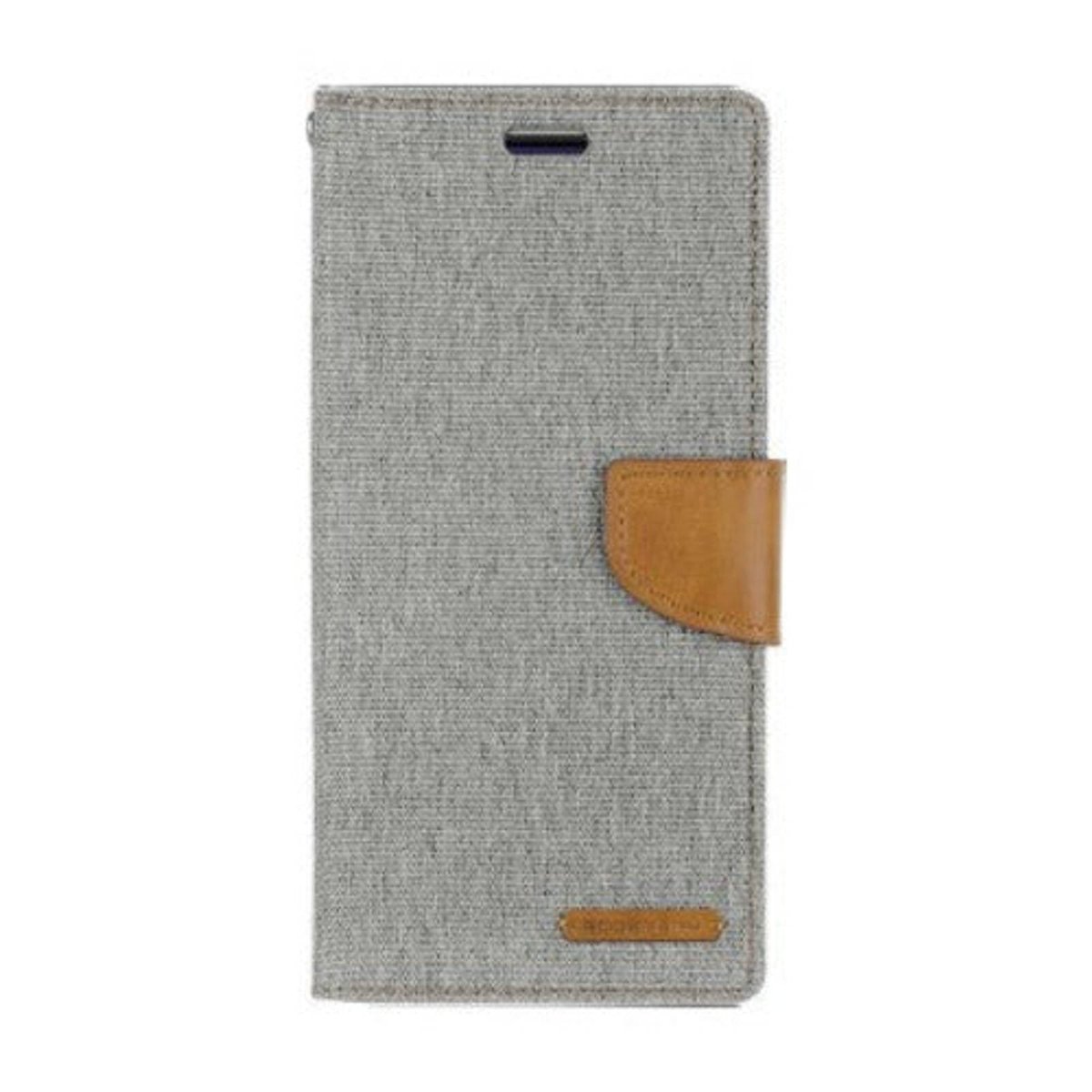Goospery Canvas Diary case for iPhone 14 - Grey - Bunnings Australia