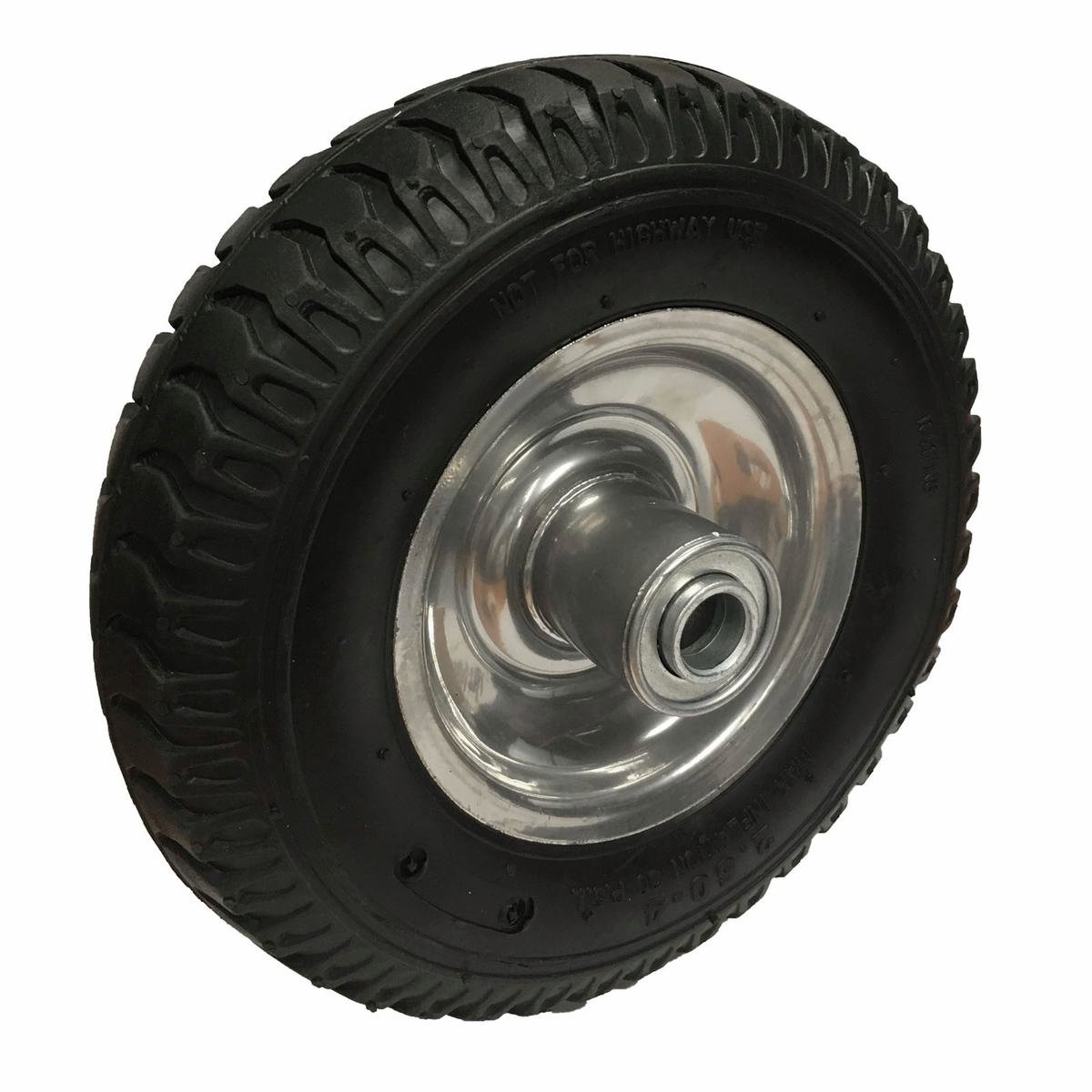 Move It 5/8" 250 x 4 Bearing With Offset Steel Hub Pneumatic Wheel ...