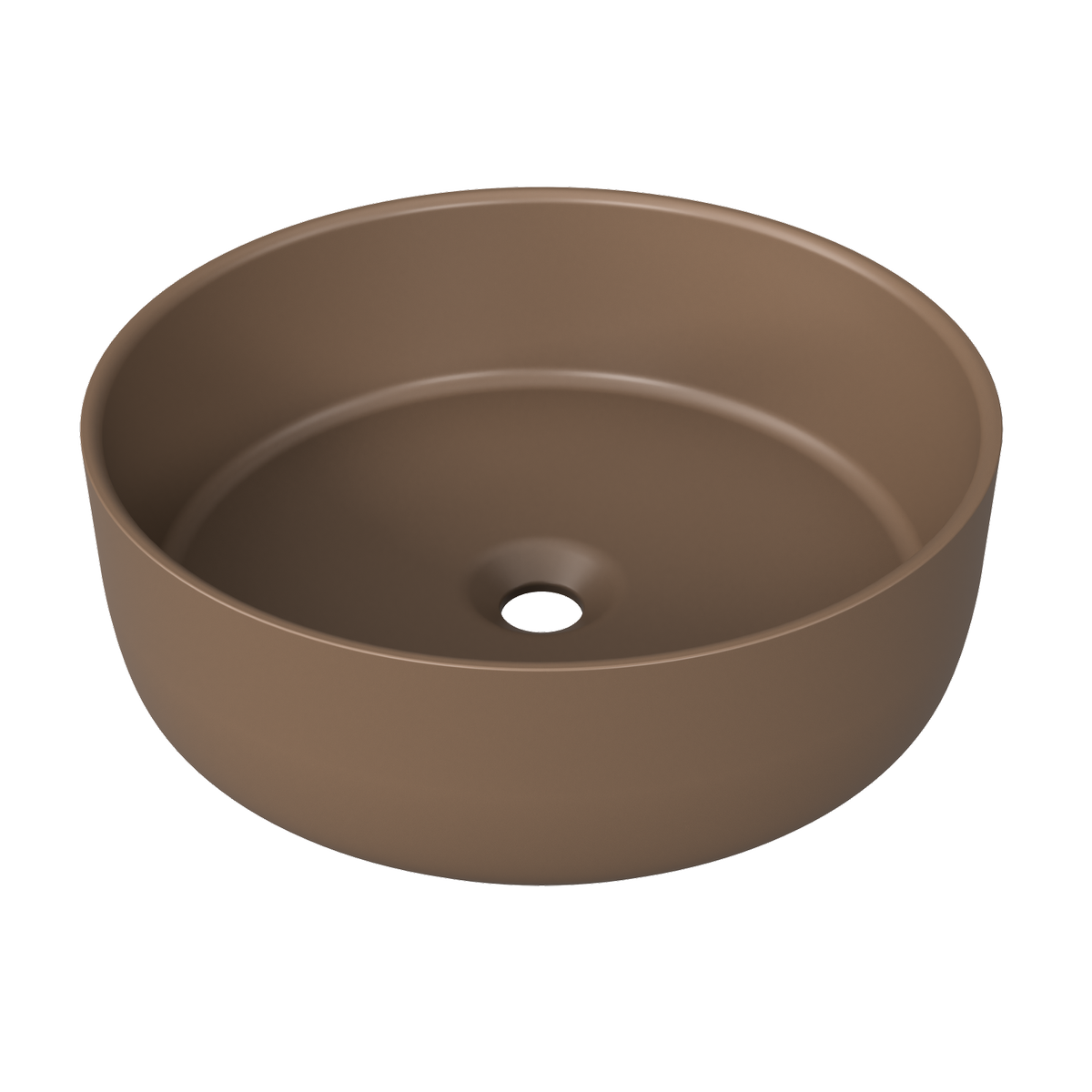 New England Joinery 360mm Taupe Matt Allure Basin - Bunnings Australia