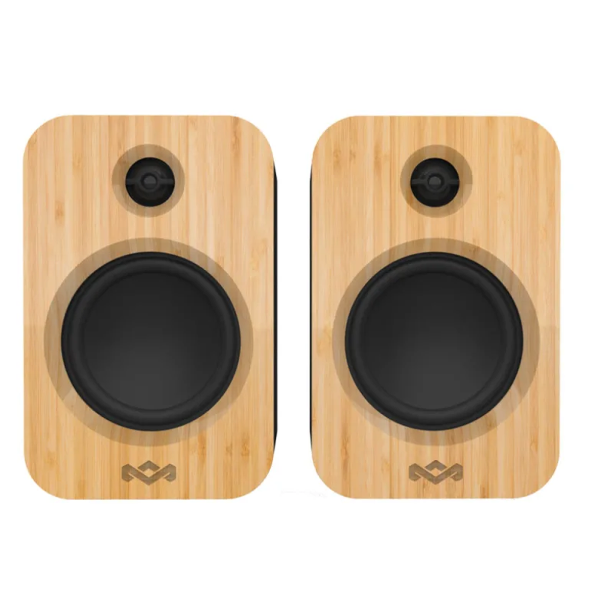 Marley Get Together Duo Bluetooth Wireless Speakers - Black - Bunnings ...