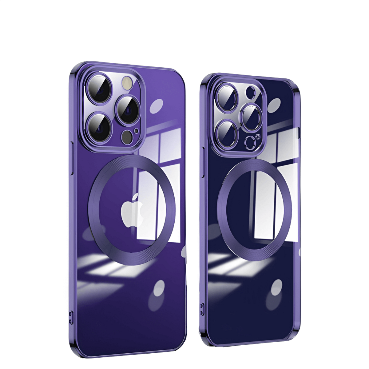 Magsafe TPU Case 14 Plus Circle Purple Case Shockproof Cover - Bunnings ...