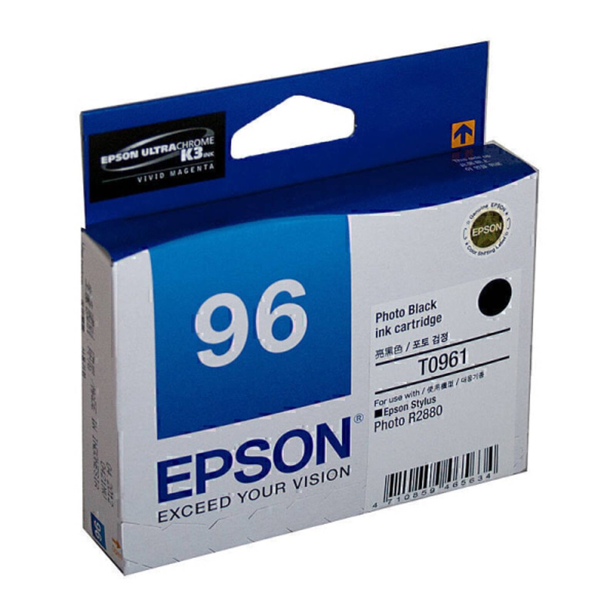 Genuine Epson T0961 Black Ink Cartridge - Bunnings Australia