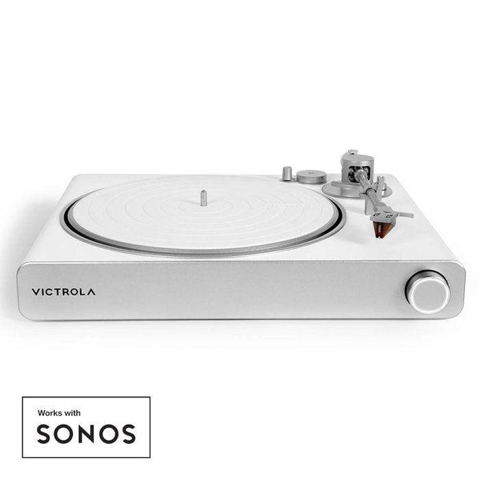Victrola Stream Pearl Wi-fi & Bluetooth Turntable - White/silver ...
