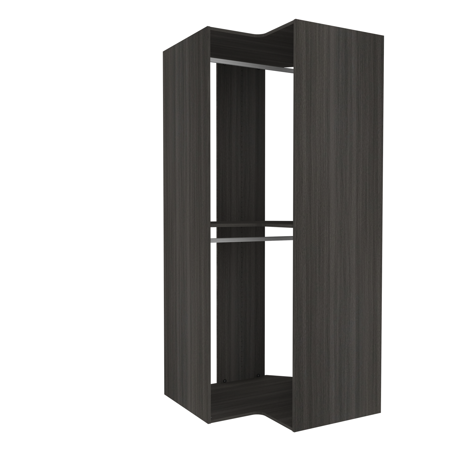 1850 x 800 x 450mm Storm Double Corner Hanging Robe Insert - Lugna Online