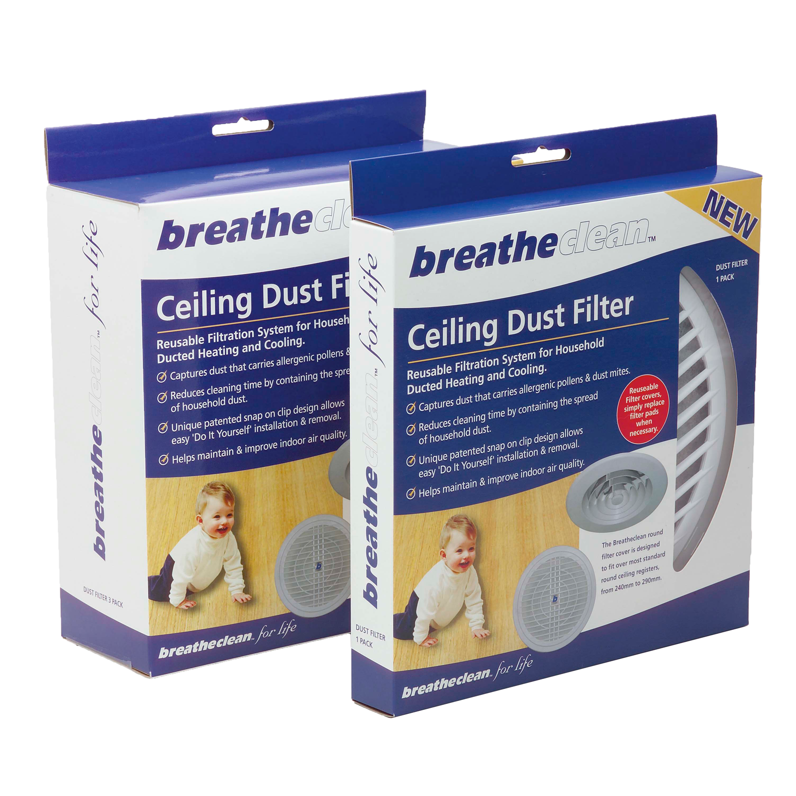 Breatheclean Round Ceiling Filter 3 Pack Bunnings Australia