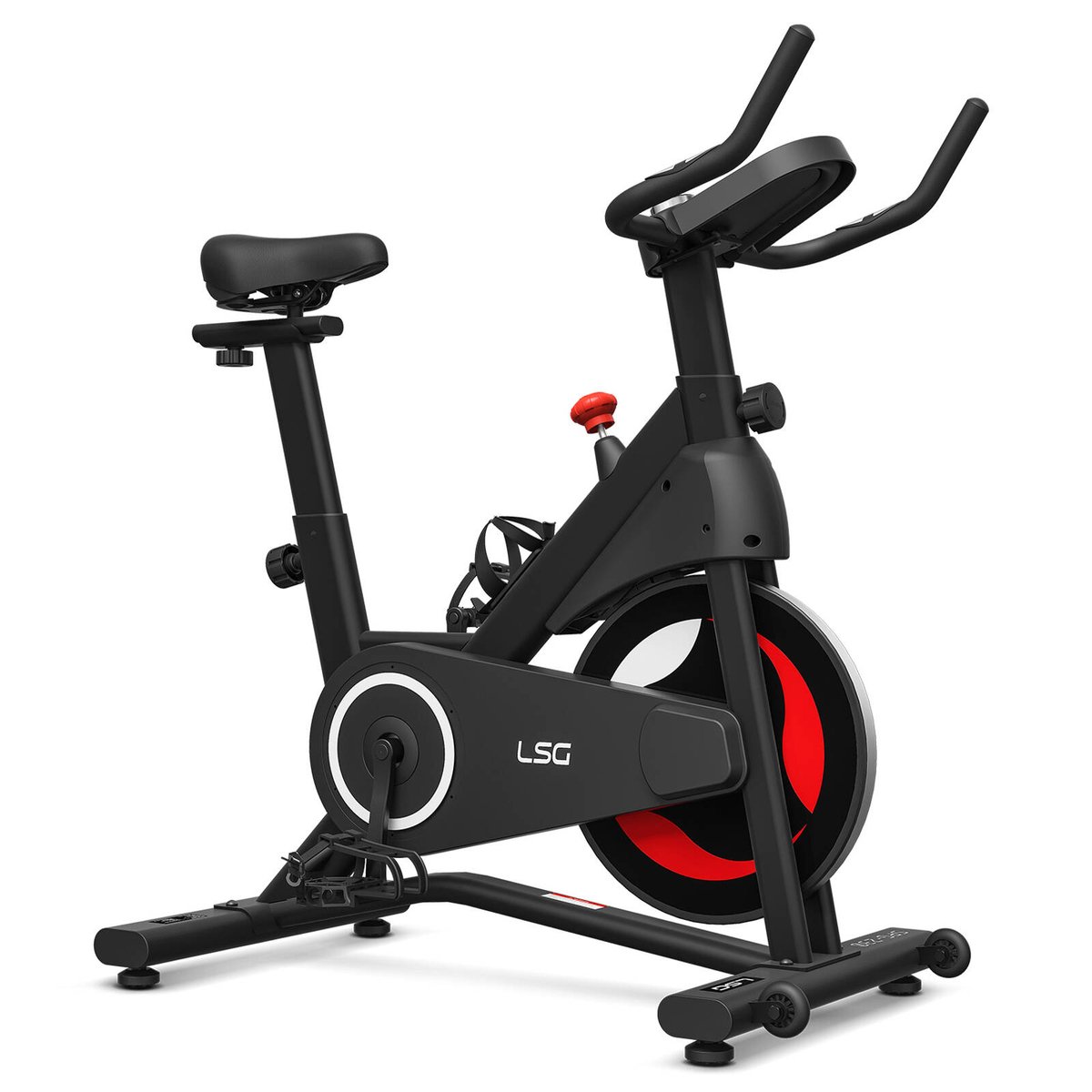 LSG Fitness SPG-230 Spin Bike Exercise Bike Auto Resistance - Bunnings ...