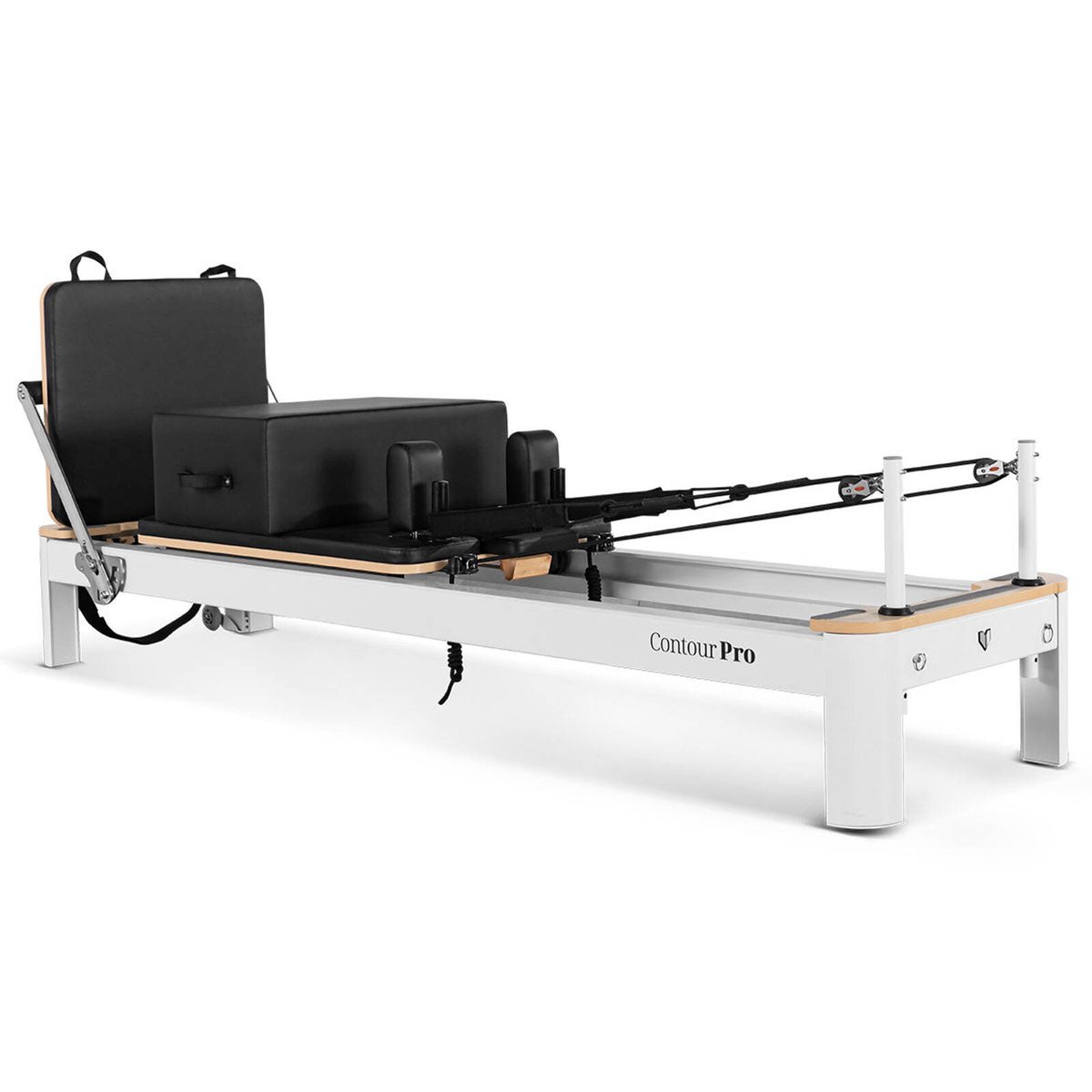 Lifespan Fitness Contour Pro Studio Aluminium Reformer Pilates Bed Set ...