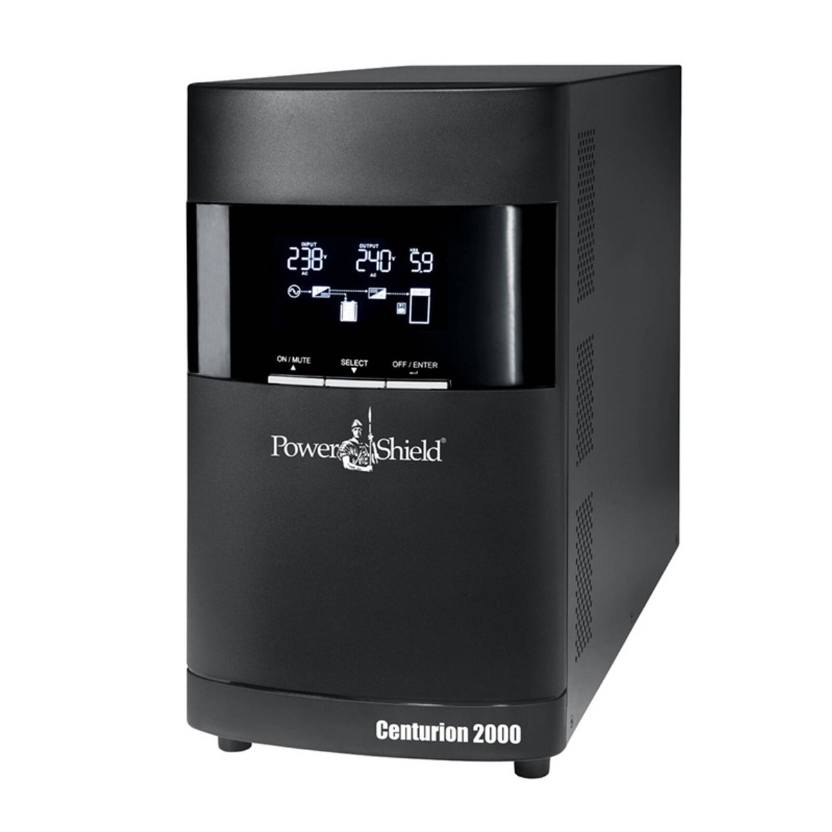 PowerShield Centurion Tower UPS 2000VA/1800W, 10A input, 4 AUS sockets ...