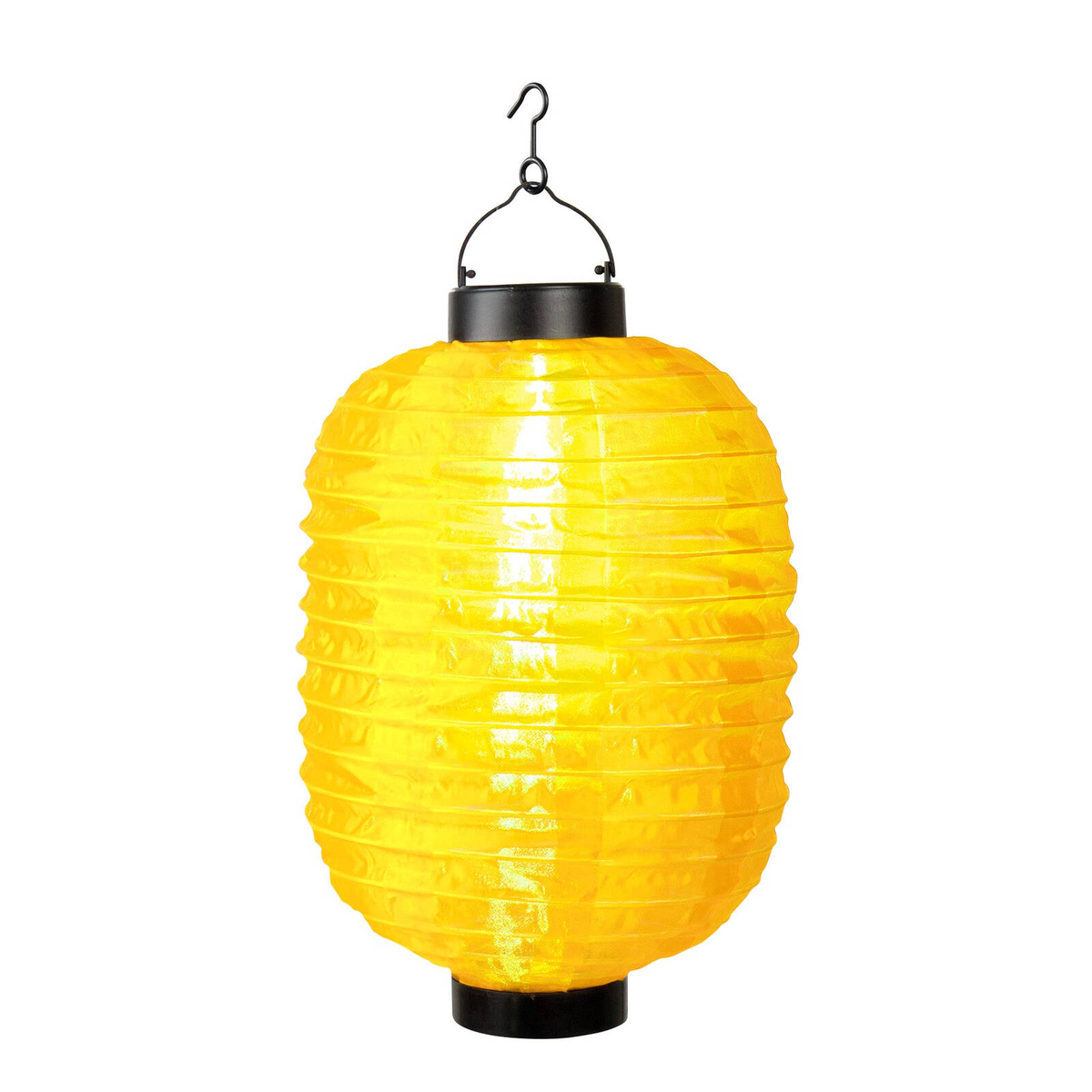 Click 38cm Yellow Solar Powered LED Lantern Light - Bunnings New Zealand