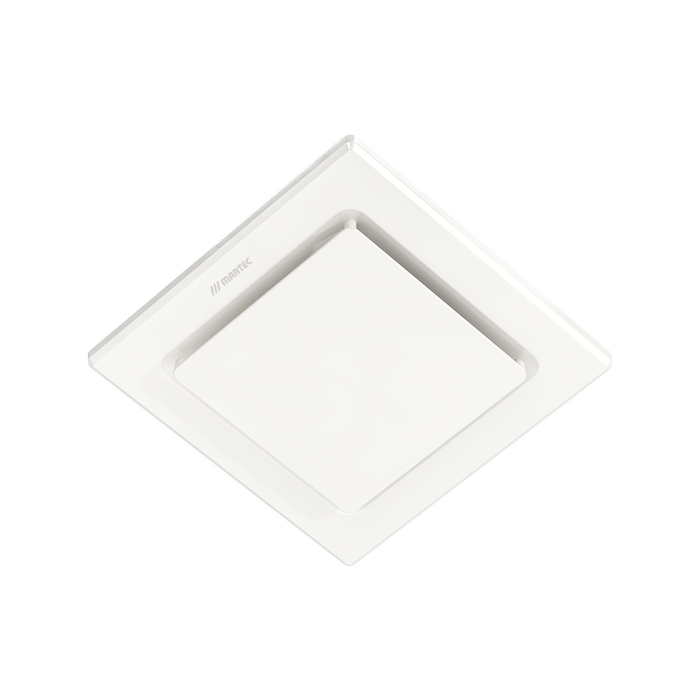 Martec 200mm White Saturn Square Exhaust Fan - Bunnings Australia