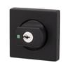 Lockwood Black Square Rose Paradigm 005 Double Cylinder Deadbolt ...