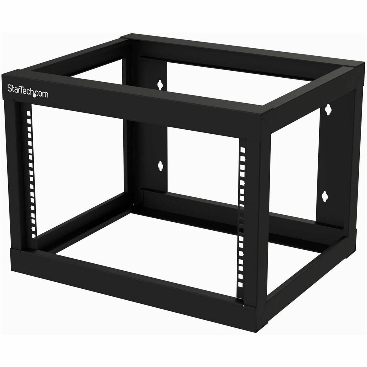 StarTech.com 2-Post 6U Heavy-Duty Wall-Mount Network Rack, 19" Open ...