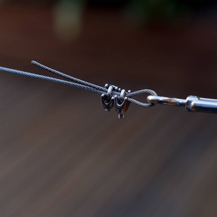 Taskmaster 2mm Stainless Steel Wire Eye Straps - 12 Pack - Bunnings New ...