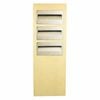 Letterbox Pillar Polytek Triplex L1051key - Bunnings Australia