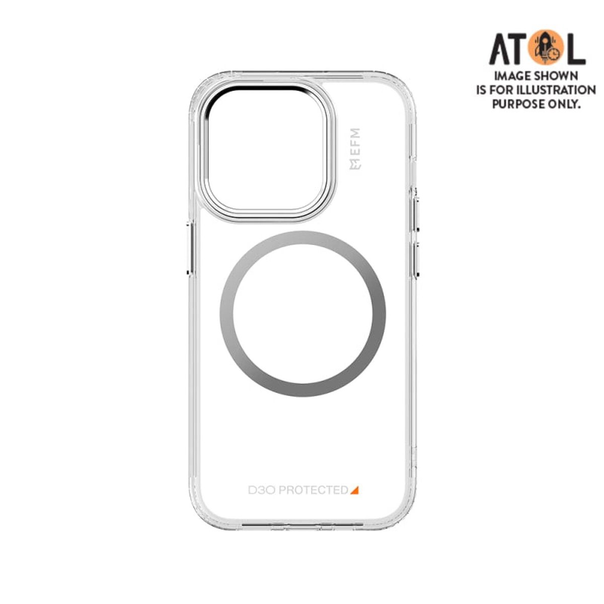 EFM Volta Case Armour With D3O BIO For IPhone 15 Pro Max - Clear - Bunnings Australia