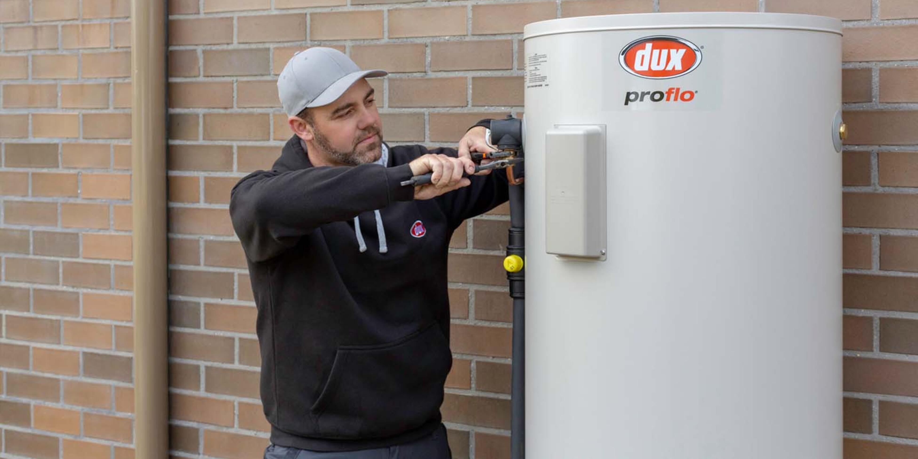 Dux hot water system store