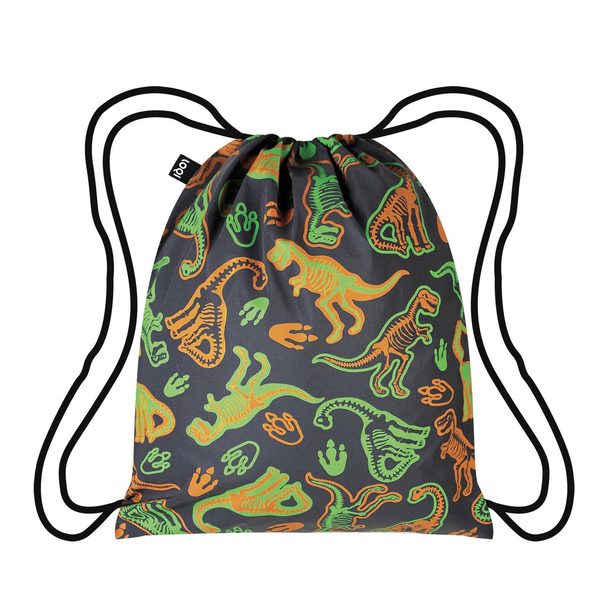 Loqi Kids Dinosaur Skeleton Reflective Mini Backpack Multi-coloured ...