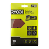 Ryobi 100 x 140mm 10 Piece Detail Sanding Set - Bunnings Australia