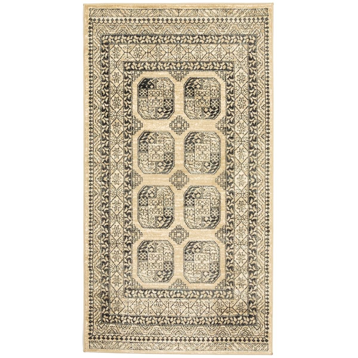Romantic 80 x 150cm Bokhara Beige Rug - Bunnings Australia