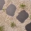 Tuscan Path 400 - 500 x 20mm Limestone Stepping Stone - Bunnings Australia