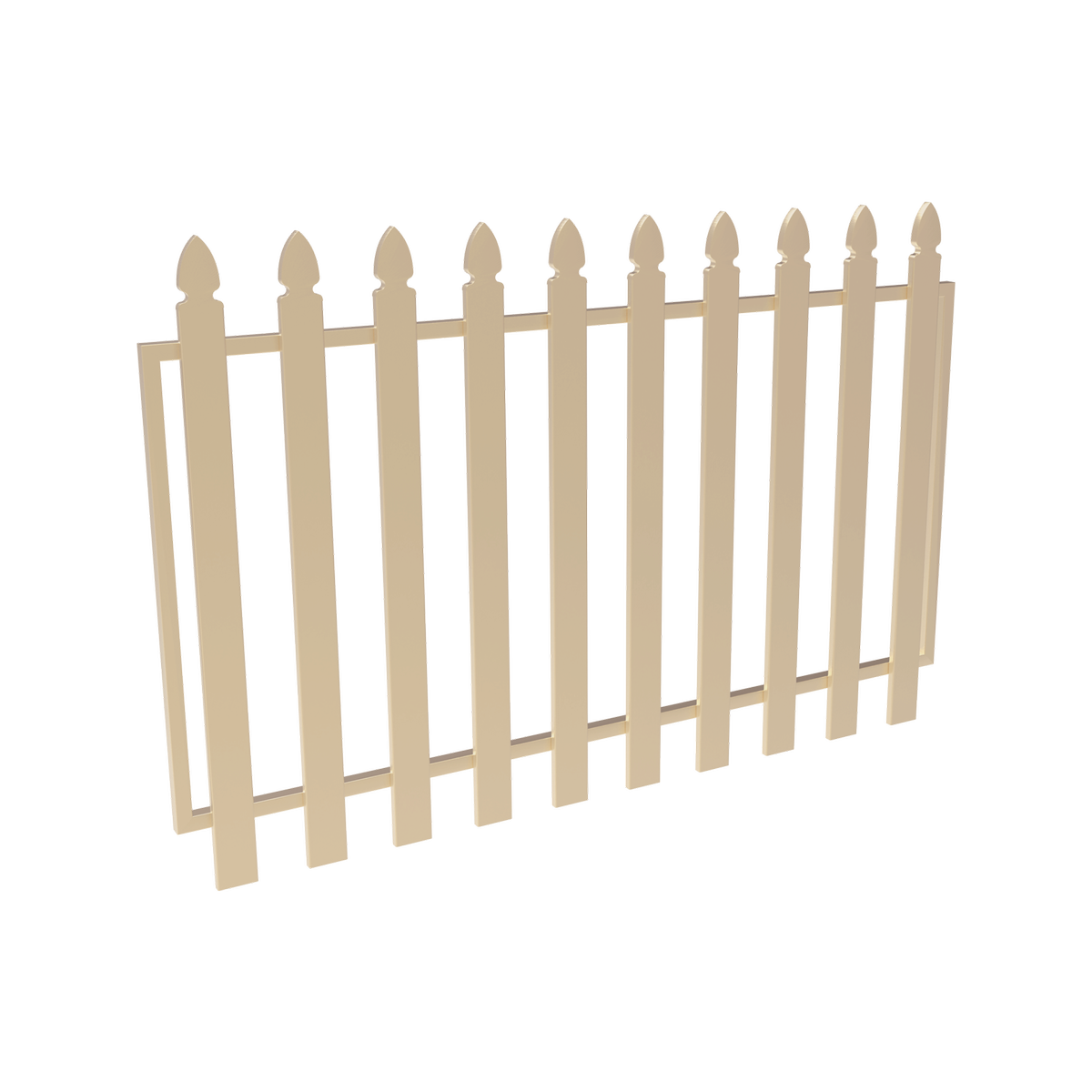 ProtectorAl 0800 - 1500 x 1000mm Primrose Aluminium Garden Gate Bishop ...