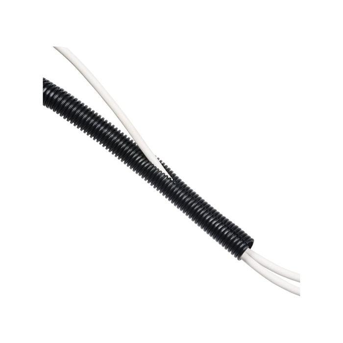 D-Line 1.1m Ø132mm Black Cable Tidy Split Tube Cable Organiser ...
