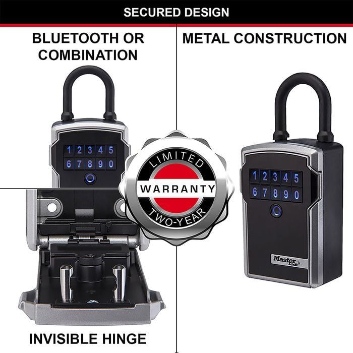 Master Lock Bluetooth Portable Key Safe - Bunnings Australia