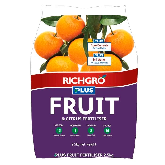 Richgro Plus 2.5kg Fruit and Citrus Fertiliser - 2.5kg - Bunnings Australia