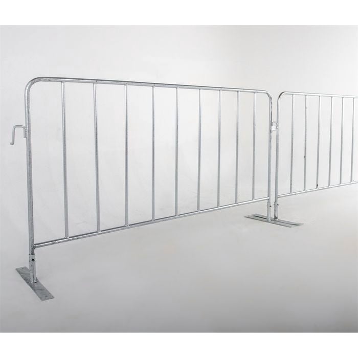 Rapid Temporary Fence Crowd Control Barrier Galvanised - 10 Pack ...