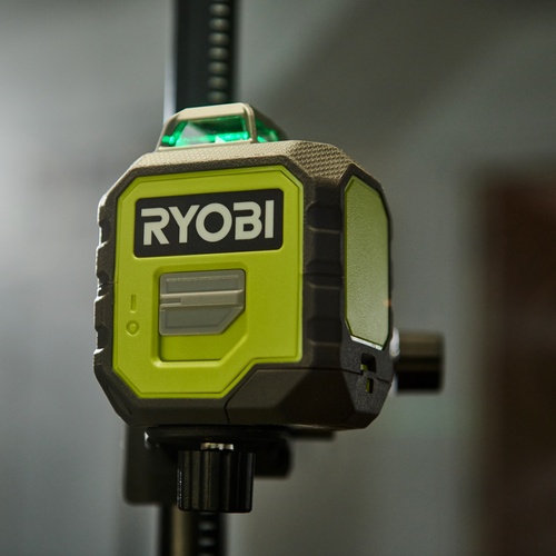 Ryobi 25m 360° Green Line Laser - Bunnings Australia