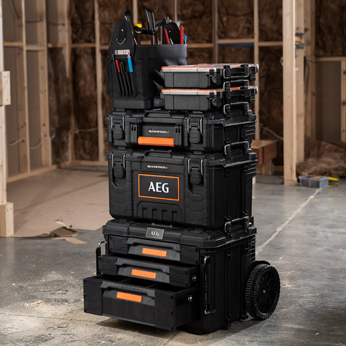 AEG Quickstack 2.0 3-Piece Storage Set - Bunnings New Zealand