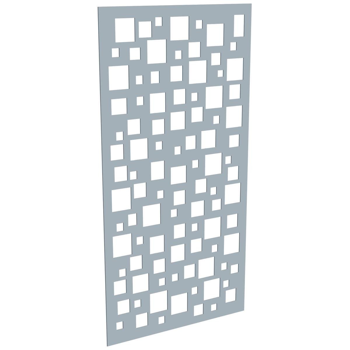 ProtectorAl 300-1200w x 1201-2400h Silver Matt/Gloss White Squares ...