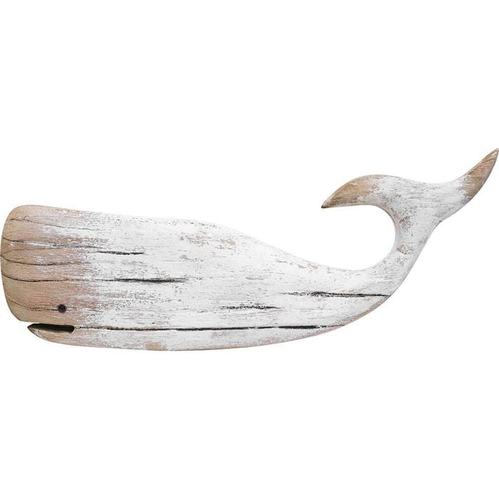 Lavida Whale Large Rustic Ornament Home/Office Decor 57x24cm - Bunnings Australia