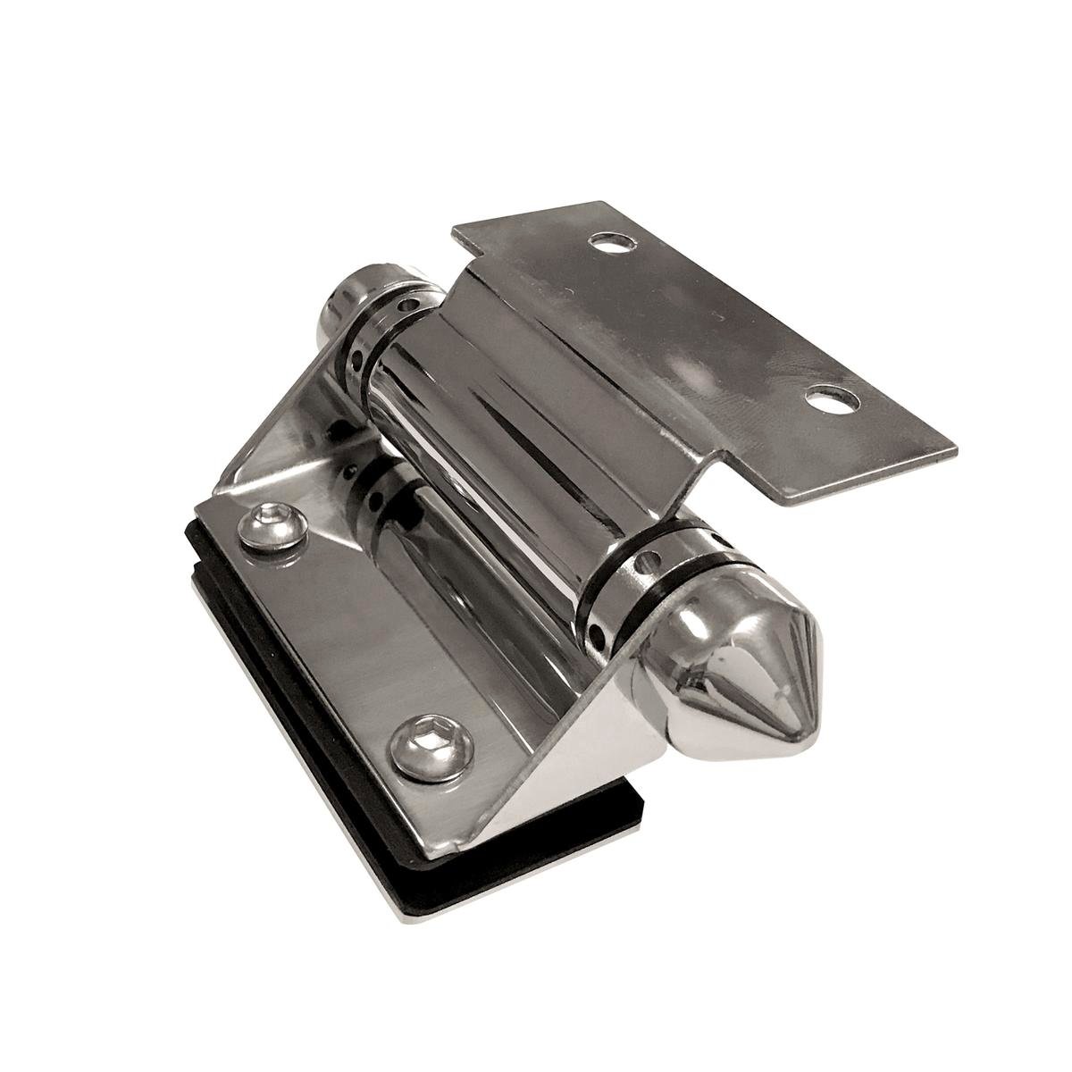 ProtectorAl 46 x 55 x 110mm Glass To Wall / Post Gate Hinge - Bunnings ...