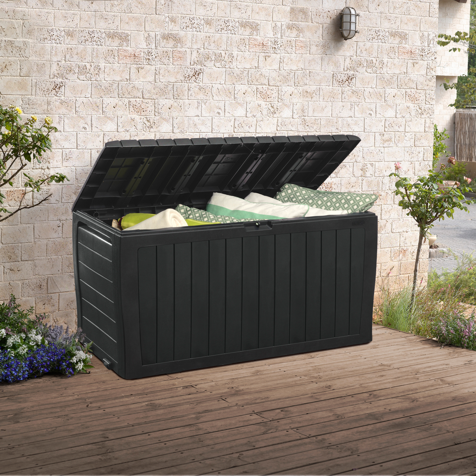 Keter 270L Marvel Plus Storage Box Bunnings Australia