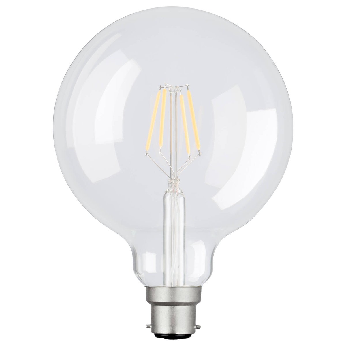 Luce Bella G125 4W LED Warm White BC Filament Globe - Bunnings New Zealand