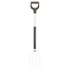 Fiskars White Digging Fork - Bunnings Australia