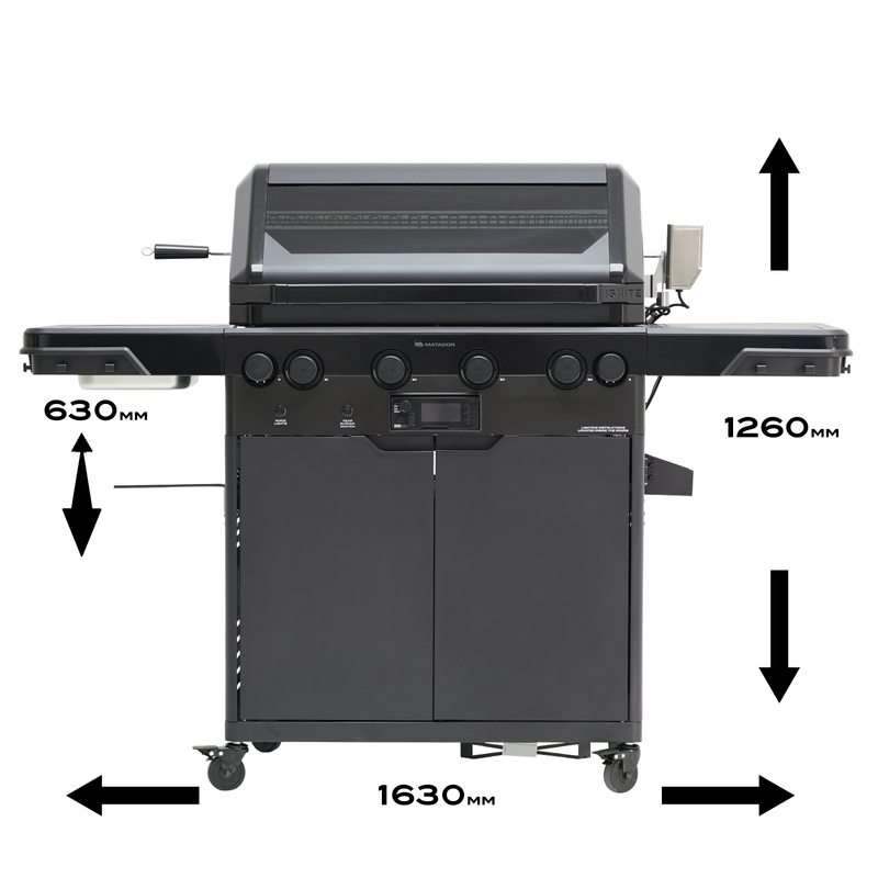 Ignite+ 4 Burner Gas BBQ | Matador BBQs