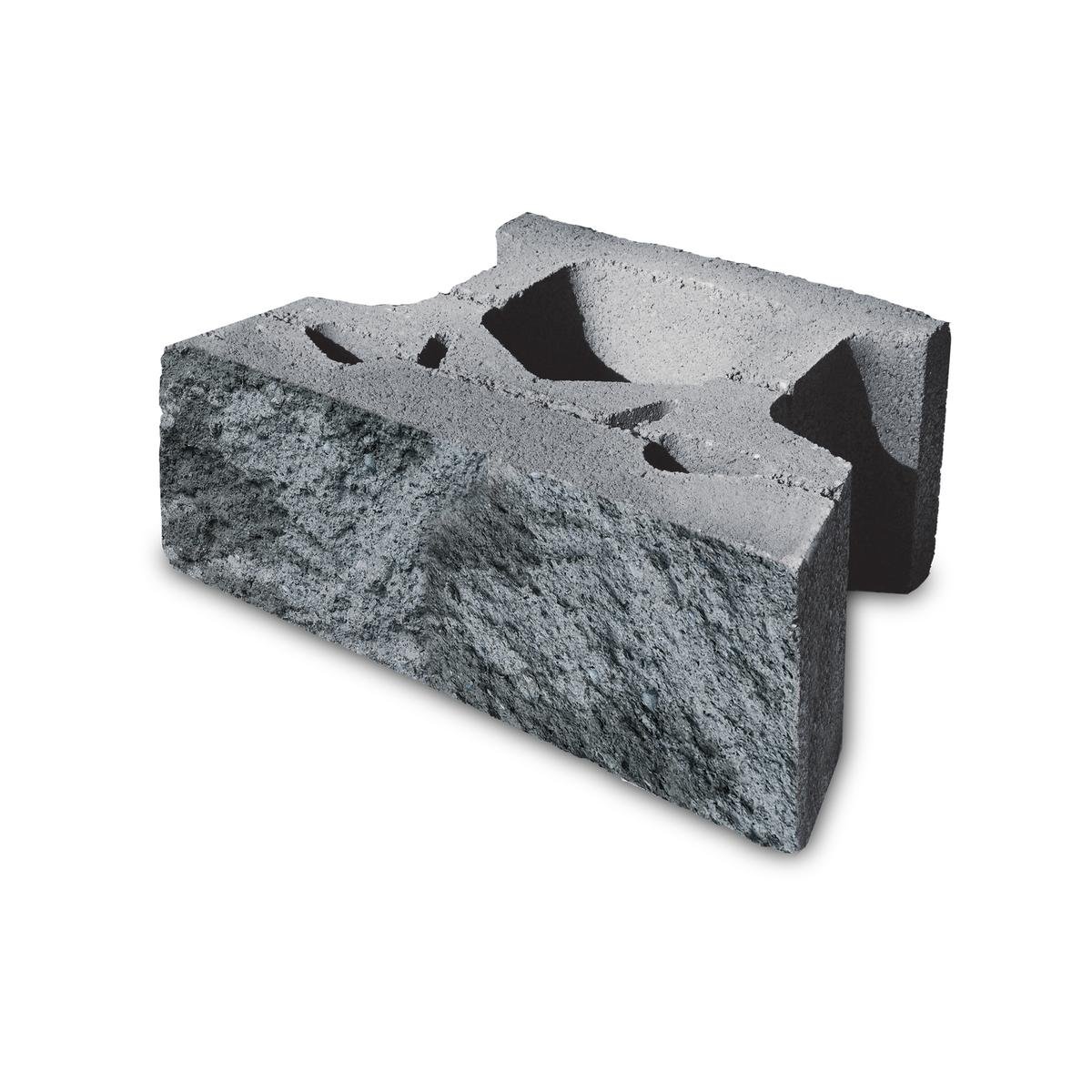 Firth Retaining Keystone Compac III Retaining Block (Rockface) 200 x ...