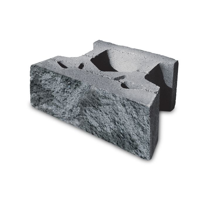 Firth Retaining Keystone Compac III Retaining Block (Rockface) 200 x ...